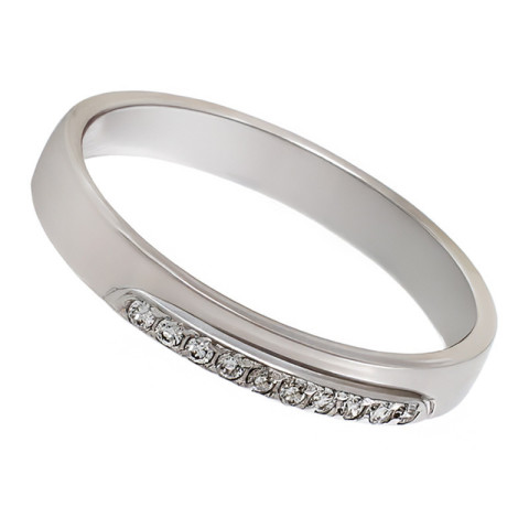 Inel, Aur Alb, 18k, cu Diamante, Cod Produs: 691471 » TezaurShop